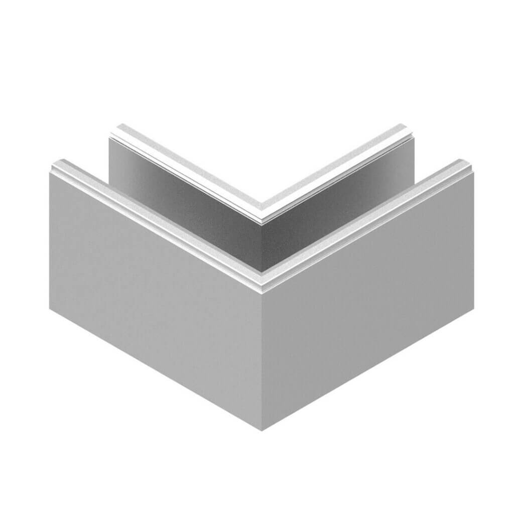 90° Corner For Glass Balustrade Channel - Express Toughening Ltd